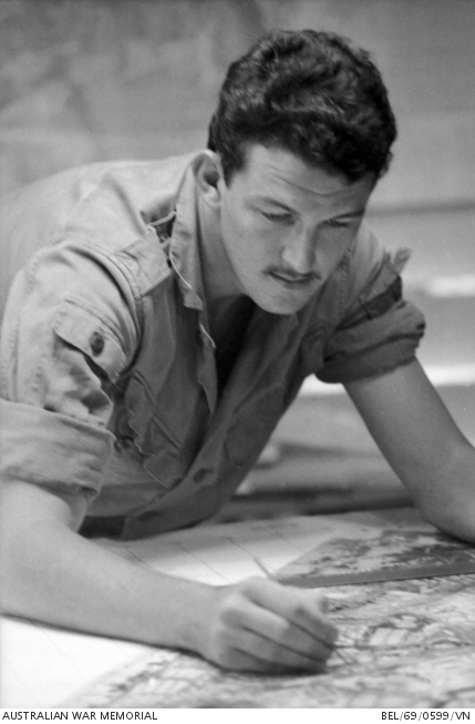 Nui Dat, South Vietnam. 1969-09. Portrait of Sapper Rodney Offer of ...