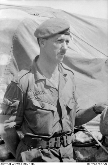 South Vietnam. 1969-10. Portrait of Lieutenant Colonel Russell Lloyd MC ...