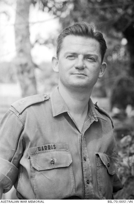 Nui Dat, South Vietnam. 1970-01. Portrait of Major David Harris of ...