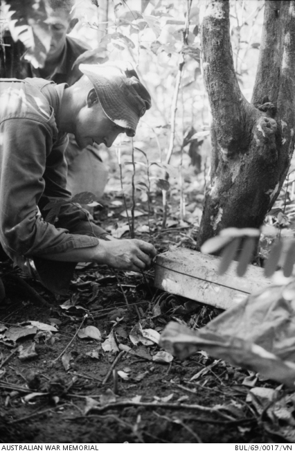 Phuoc Tuy Province, South Vietnam. 1969-01-15. Private Martin Asquith ...