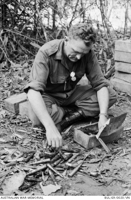 South Vietnam. 1969-01-15. The Company Sergeant Major of D Company, the ...