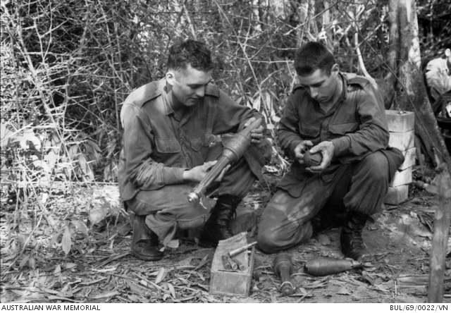 South Vietnam. 1969-01-15. Private (Pte) Ted Bennett of Springwood, NSW ...