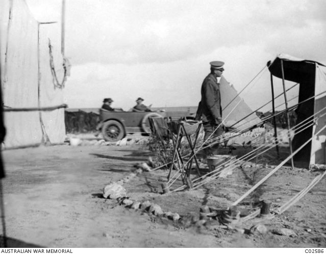 Sir George Reid, High Commissioner for Australia in England, motoring ...