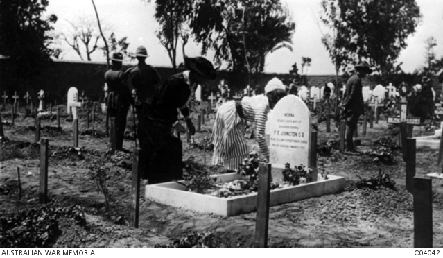 The old Cairo Cemetery. | Australian War Memorial