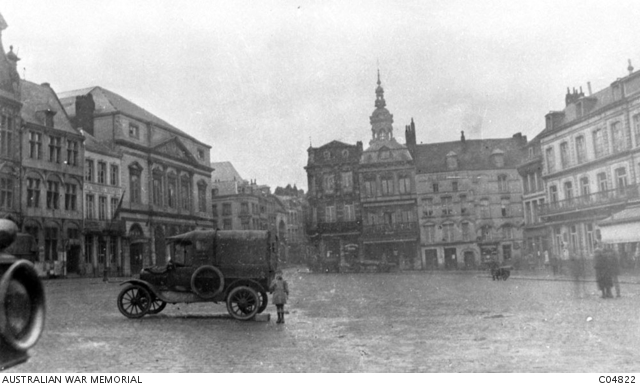 The Square-Poperinghe. | Australian War Memorial