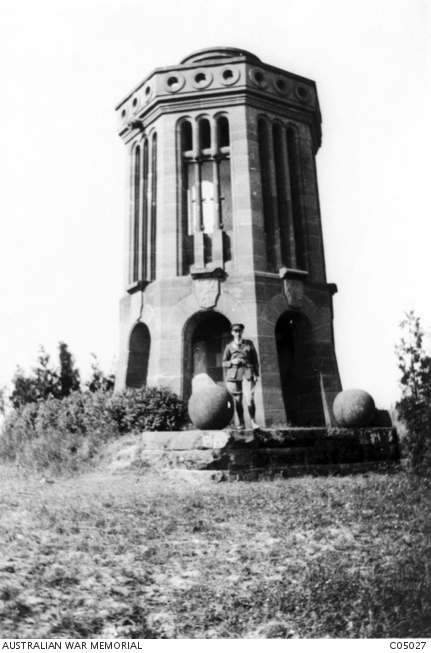 The German Monument commemorating the battle of 1870 at Worth ...