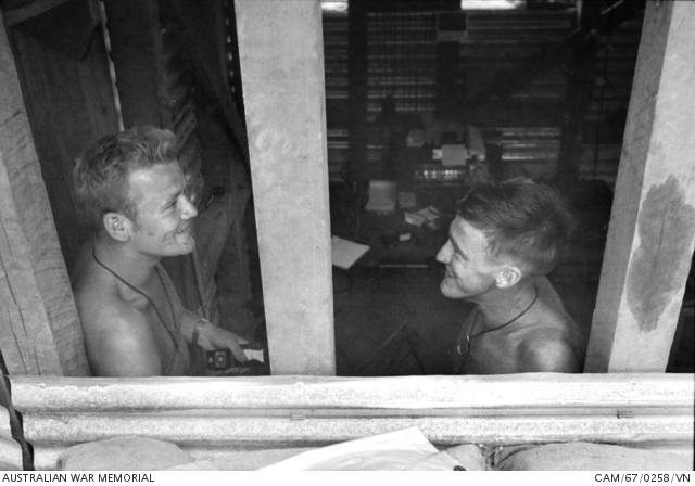 Vietnam. 1967. Wireless communications are vital for troops based at ...