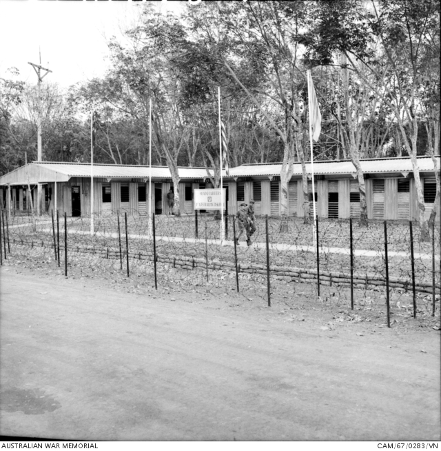 Nui Dat, Vietnam. 1967. The headquarters of the 1st Australian Task ...