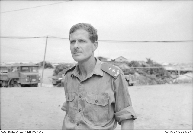 Vietnam. 1967-07. Informal outdoor portrait of Lieutenant Colonel ...