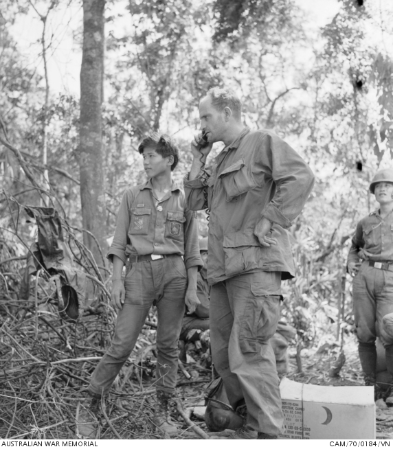 Thua Thien Province, South Vietnam. April 1970. Warrant Officer Class 2 ...