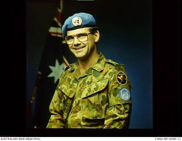 Canberra, ACT. 1989-03-29. Portrait of Major Pat Green, Public ...