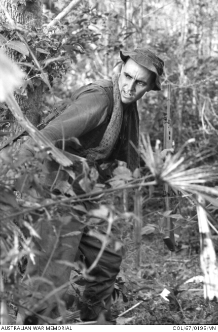 Sergeant Frank Alcorta of 2 Platoon, A Company, of Newmarket, Qld ...
