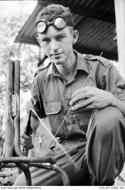 Vietnam. 1967-05. There are many odd jobs as well as large ones for ...