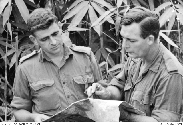 Vietnam. 1967-08. The Commander, 7th Battalion, The Royal Australian ...
