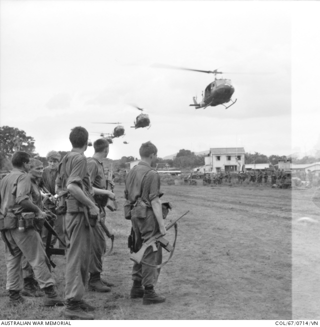 Vietnam. 24 August 1967. Troops from 7th Battalion, The Royal ...
