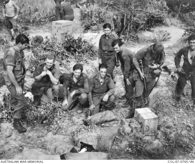Soldiers from C Company, 7th Battalion, The Royal Australian Regiment ...