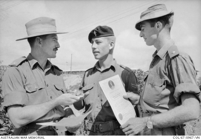 Vung Tau, Vietnam. 1967-10. The first Australian soldier to be ...