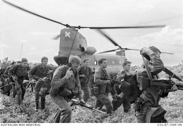 VIETNAM. 1967-10. TROOPS OF THE 7TH BATTALION, ROYAL AUSTRALIAN ...