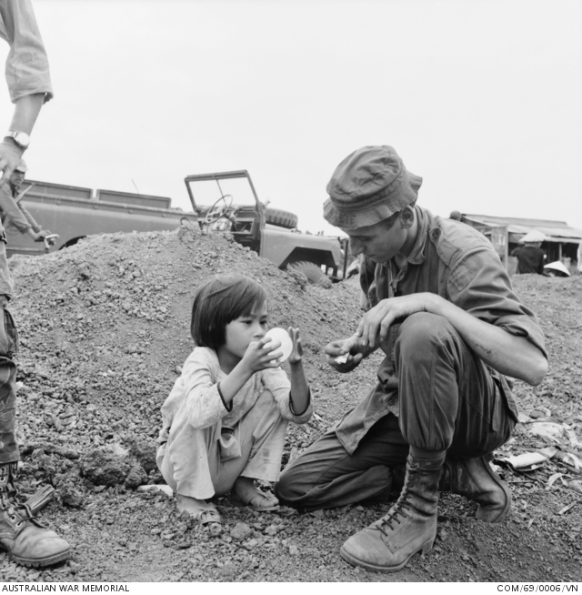 Phuoc Tuy Province, South Vietnam. 1969-01. Private John Genovere of ...