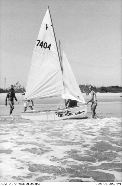 Vung Tau, South Vietnam. 1969-02-02. At the Peter Badcoe Club on the ...