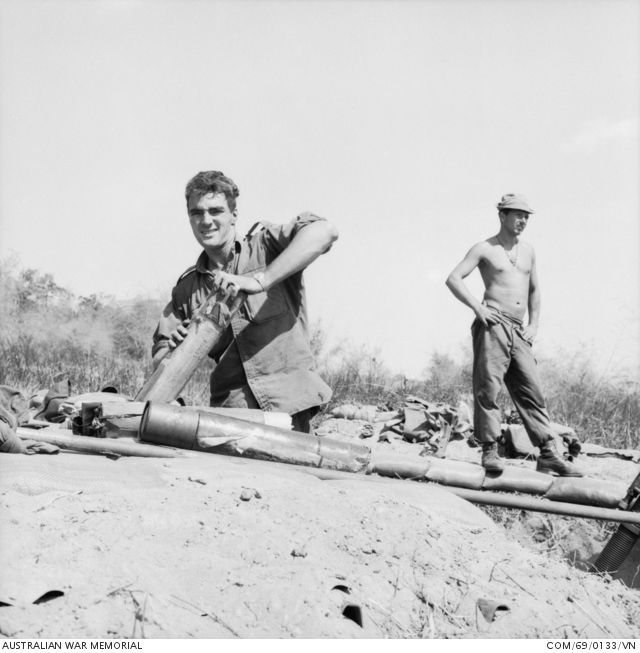 South Vietnam. 1969-03. 2788607 Private Colin Alfred Beveridge of the ...