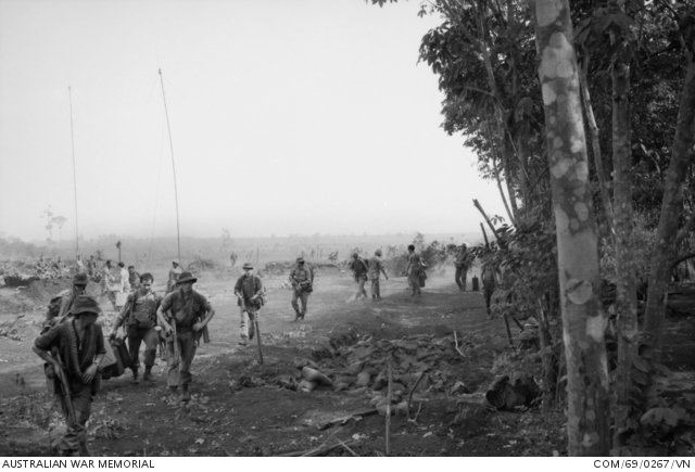 Phuoc Tuy Province, South Vietnam. 1969-05-11. A Company, 9th Battalion ...