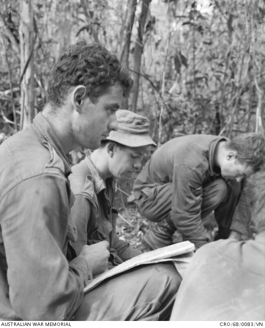 Three members of 7th Battalion, The Royal Australian Regiment (7RAR ...