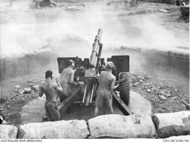 Phuoc Tuy Province, South Vietnam. 1968-03-25. Members of 108th Field ...