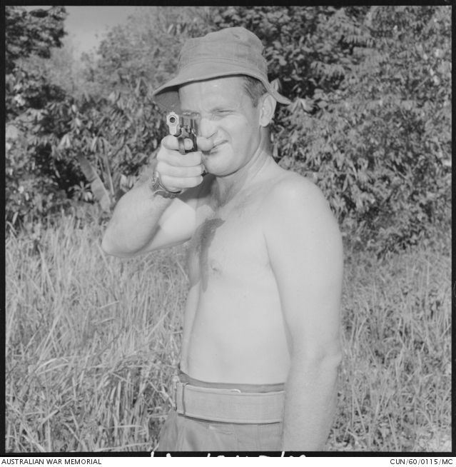 Informal portrait of 1/1987 Warrant Officer Class 2 (WO2) Kenneth M ...