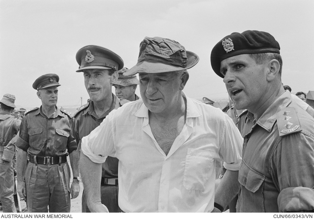 Vietnam. 1966-04-23. The Prime Minister of Australia, Mr Harold Holt ...