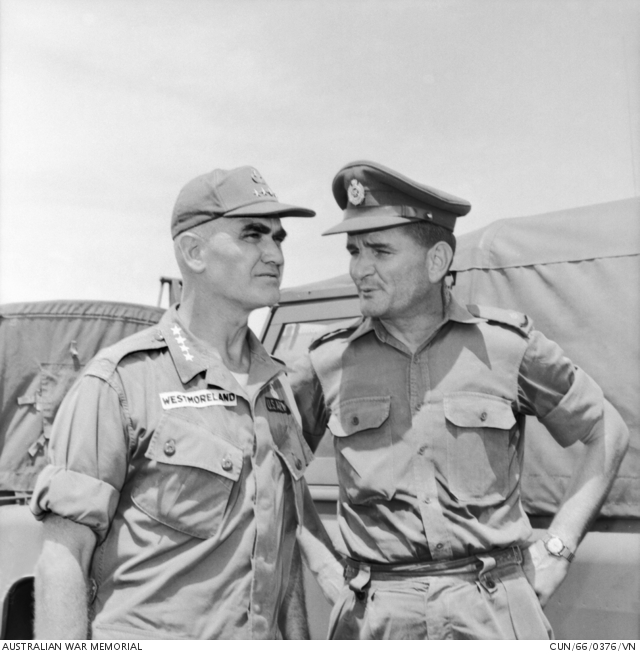 Vung Tau, Vietnam. 1966-05. Major Malcolm Thompson of Middle Head ...