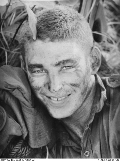 Portrait of Private Graham Griffiths of Westmead, Sydney, NSW, a ...