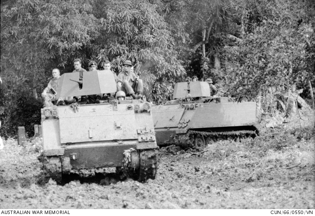 Shotgun role for infantrymen of the 6th Battalion, The Royal Australian ...