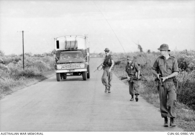 Vietnam. 1966-12. Men of B Company, 6th Battalion, The Royal Australian ...