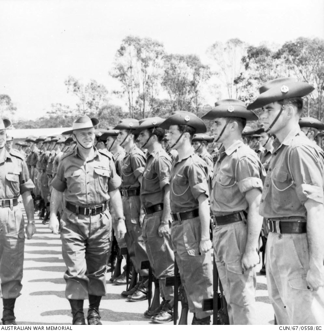 The Commanding officer of the 5th Battalion, The Royal Australian ...