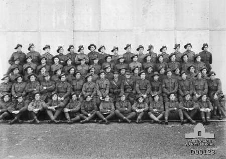 Leighterton, England. Group portrait of unidentified staff of the ...