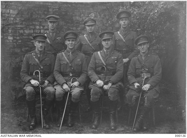 Group portrait of Lieutenant Colonel (Lt Col) Walter Oswald Watt ...