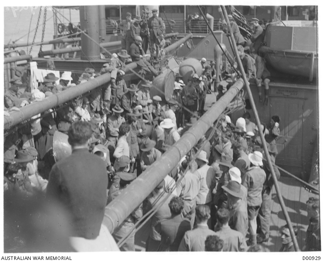 A general view of the sports on board the family ship SS Borda ...