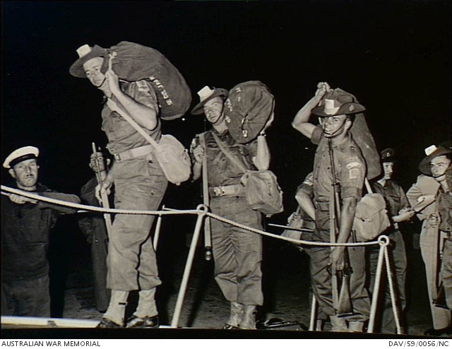 Members of Support Company, 1st Battalion, The Royal Australian ...