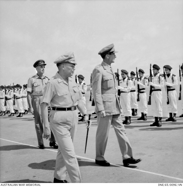 After arriving at Tan Son Nhut airfield the Australian Army Chief of ...