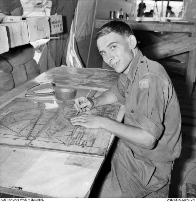 Portrait of 17751 Corporal Graham George "Wing Nut" Jones of the ...