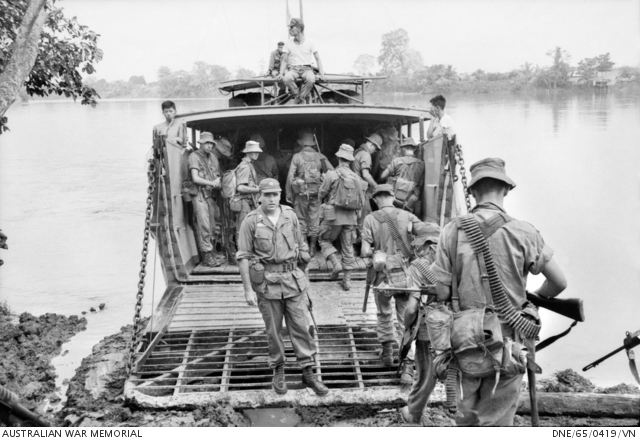 Vietnam. 1965-08. Troops of 1st Battalion, The Royal Australian ...