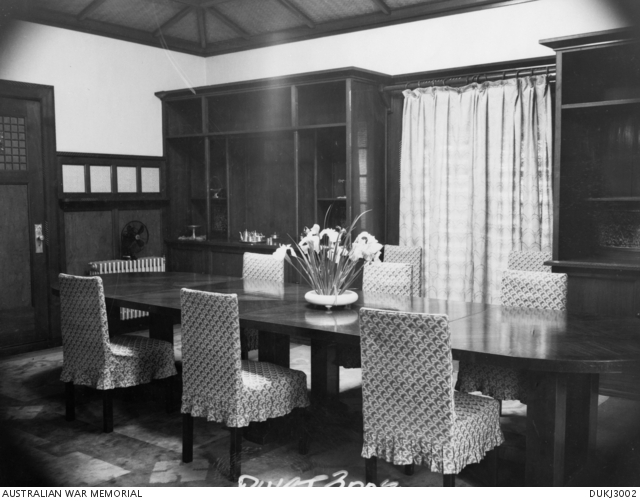 Interior of an official British Commonwealth Occupation Force (BCOF ...