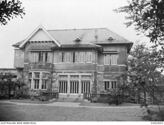 An official British Commonwealth Occupation Force (BCOF) residence ...