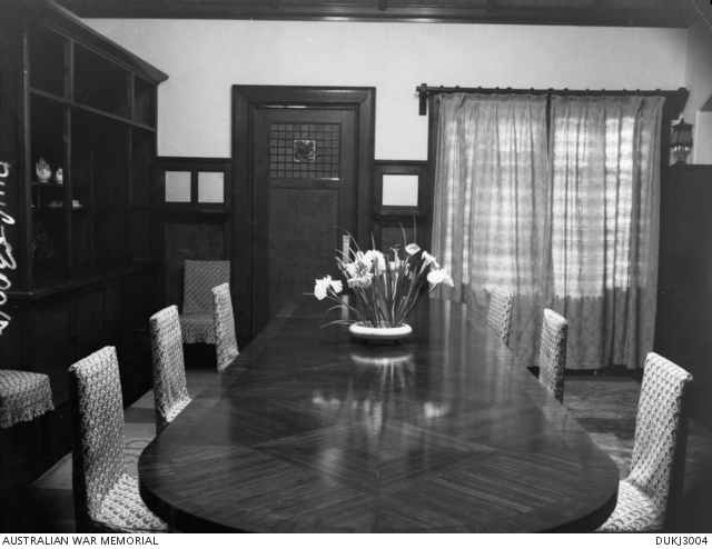 Interior of an official British Commonwealth Occupation Force (BCOF ...