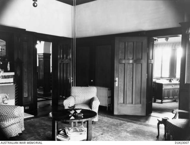 Interior of an official British Commonwealth Occupation Force (BCOF ...