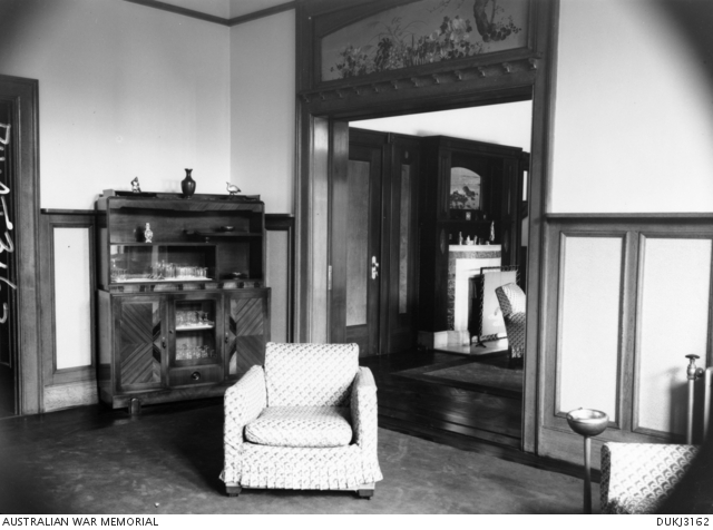 Interior of an official British Commonwealth Occupation Force (BCOF ...