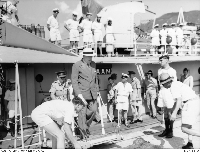 The Prime Minister of Australia, the Right Honourable Robert G Menzies ...