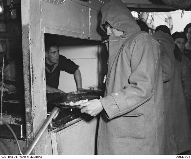 The crew of the RAN destroyer HMAS Bataan, have been participating in ...