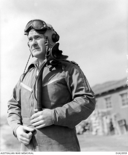 Portrait of O33188 Flight Lieutenant Cornelious Desmond Murphy, of 77 ...